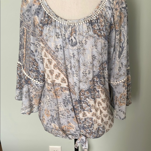 Ruby Rd. | Tops | Ruby Rd Bohemian Floral Print Womens Top | Poshmark